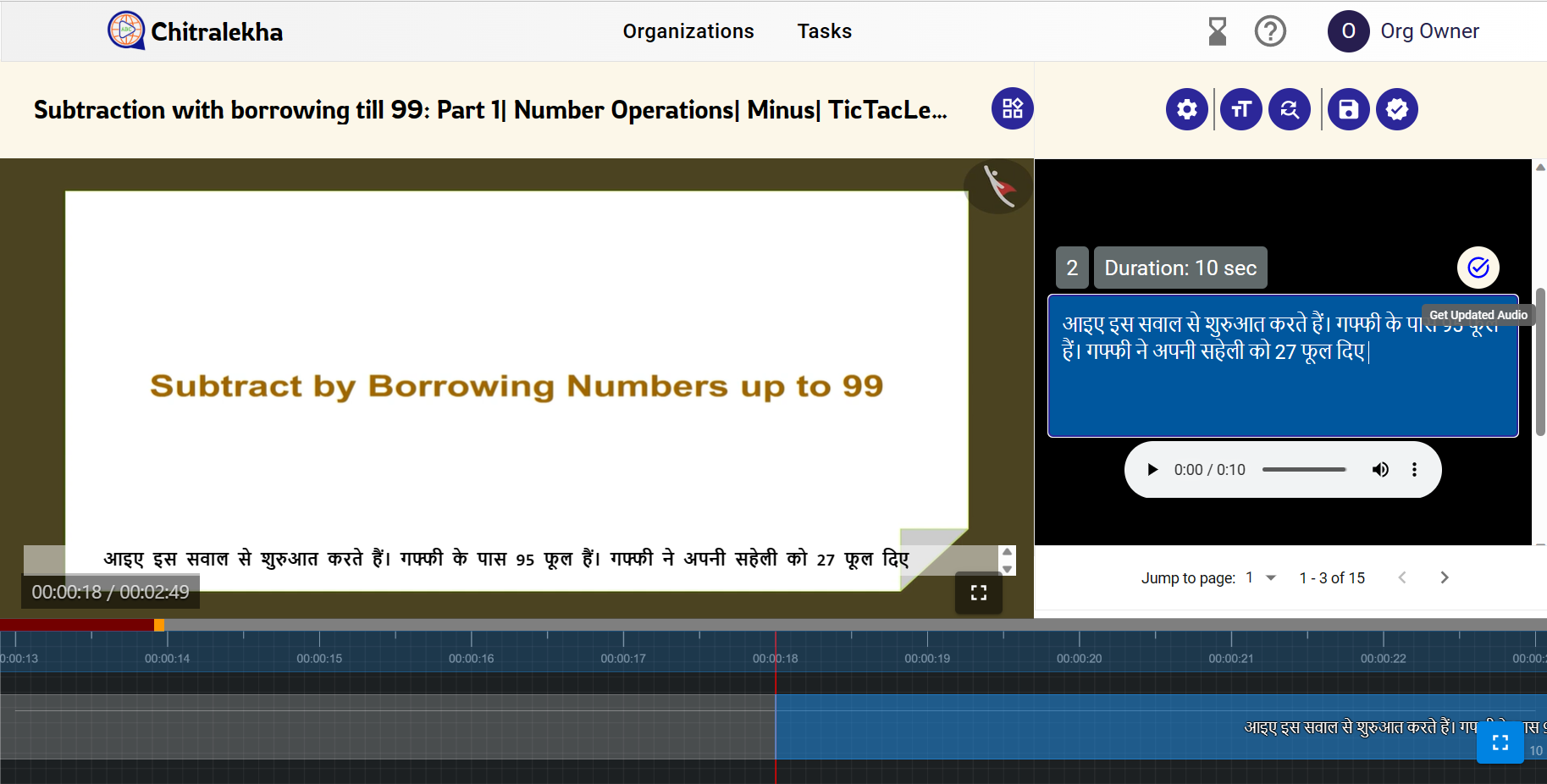 Chitralekha - AI4Bharat’s AI Video Transcreation Platform | AI4Bharat Blog